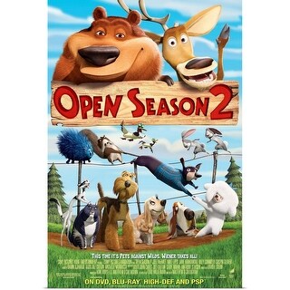"Open Season 2 - Movie Poster" Poster Print - Multi - Bed Bath & Beyond ...