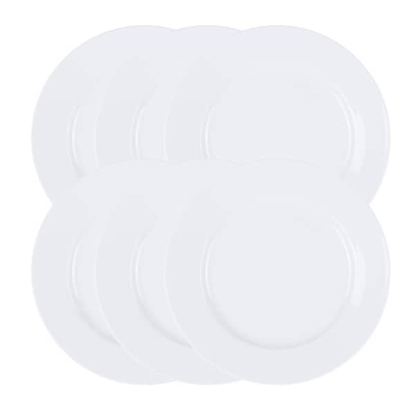 6 Piece Porcelain 11 Inch Caterer Dinner Plates Set - Bed Bath & Beyond ...