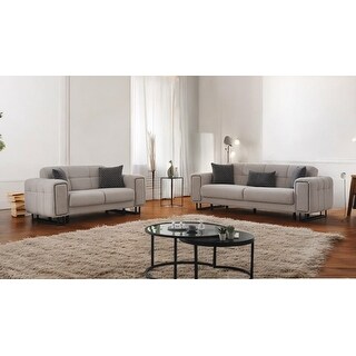 Arvento 2 Pieces Living Room Sets 1 Sofa 1 Love seat - Bed Bath ...