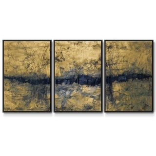 Etched Gold - Multi Piece Framed Canvas - Bed Bath & Beyond - 39842713