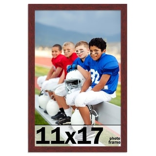 11x17 Frame Brown Picture Frame - Complete Modern Photo Frame Includes ...