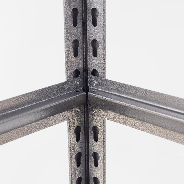 Rustless Steel Adjustable Shelving Unit for Garage and BasementTools ...