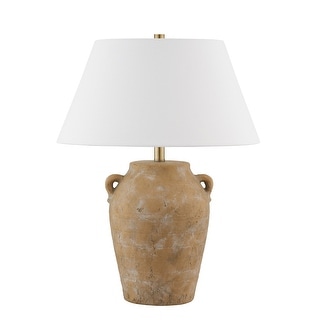Lawrence 24" Table Lamp with Fabric Shade - Bed Bath & Beyond - 40795120
