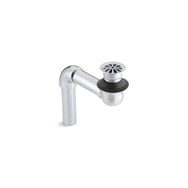 Kohler Bathroom Sink Offset Drain with Open Strainer Polished Chrome (K ...