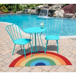 Novogratz by Momeni Cucina Rainbow Half-moon Kitchen Mat Rug - Bed Bath ...