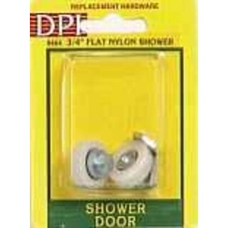 Prime Line 19590 Tub Enclosure Sliding Shower Door Roller & Hex Nut, 3/ ...