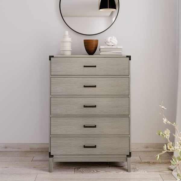 Plank and Beam Contempo 5 Drawer Dresser - Bed Bath & Beyond - 37306497