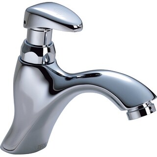 Delta 86T Series Two Handle Metering Slow-Close Lavatory Faucet 86T1153 ...