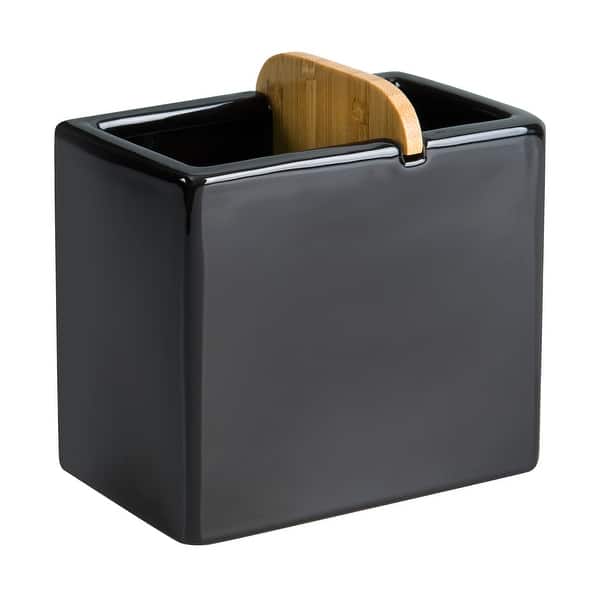Haven Toothbrush Holder Black - Toothbrush Holder - Bed Bath & Beyond ...