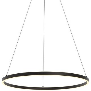 AFX GLOP36L30D1 Glo 2 Light 36" Wide LED Ring Chandelier - Bed Bath ...