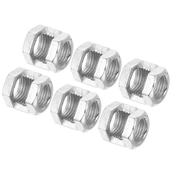 M10x1mm Hexagon Coupling Nut, 6 Pack Threaded Lamp Pipe Connector ...