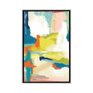 iCanvas "Deconstructed Landscape II" by Jan Weiss Framed - Bed Bath ...