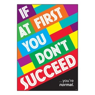 If At First You Dont Succeed Poster - Bed Bath & Beyond - 26619138