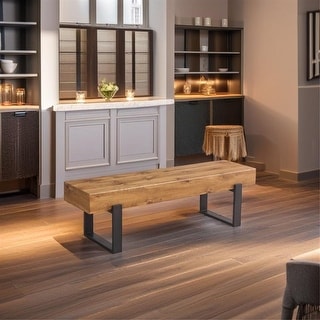 Farmhouse Indoor Kitchen Table Bench - Bed Bath & Beyond - 39990209