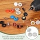 Screw Snap Covers, Plastic Hinged Screw Cover Caps Shutter Screws Fold ...