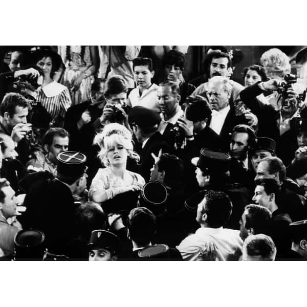 Brigitte Bardot In A 1963 Film Still Scene Depicts A Struggling Bardot ...