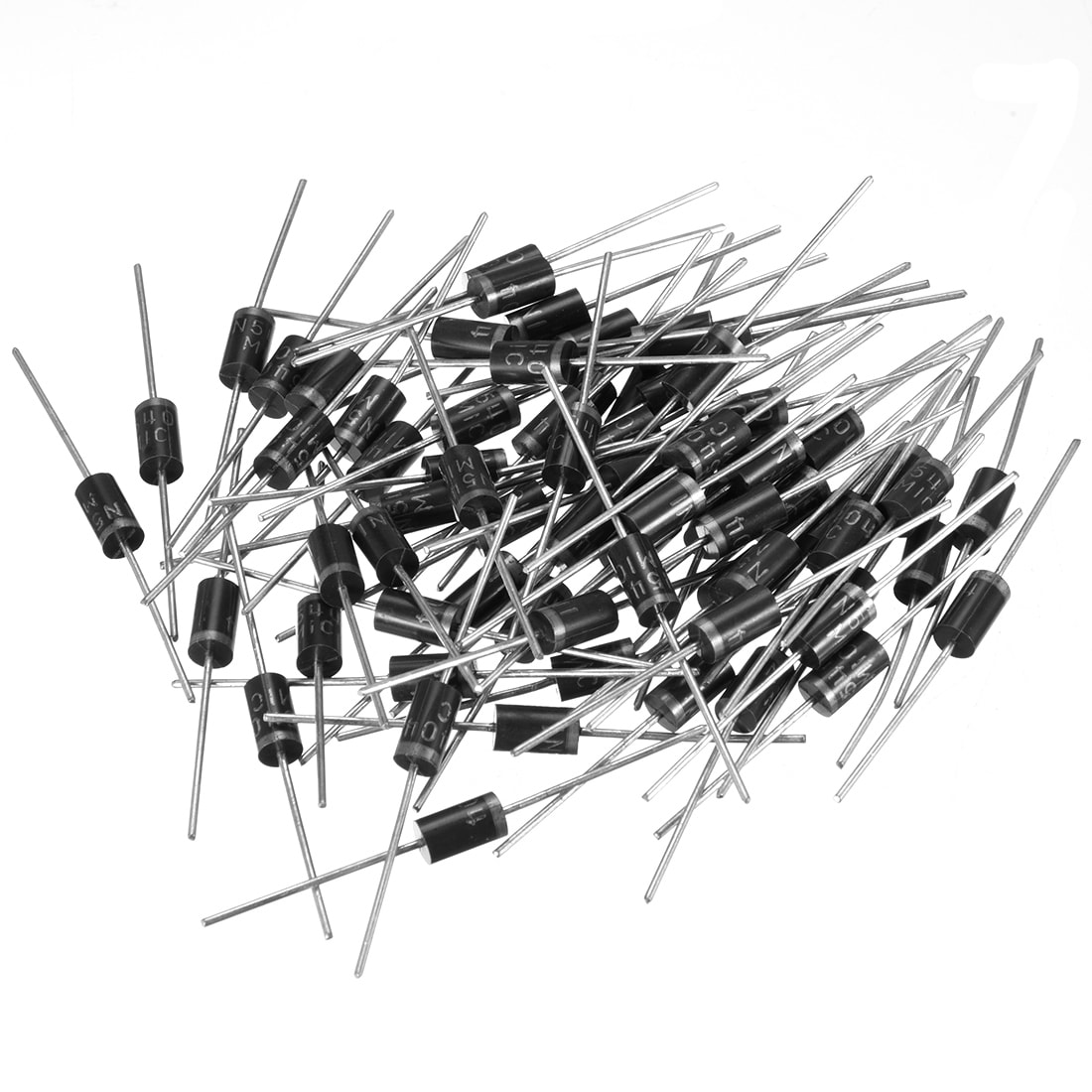 1N4007 Rectifier Diode 1A 1kV Axial Electronic Silicon Diodes 10pcs ...