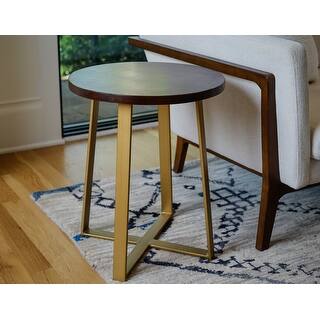 Posh Pollen Ross Round Side Table - Bed Bath & Beyond - 32485677