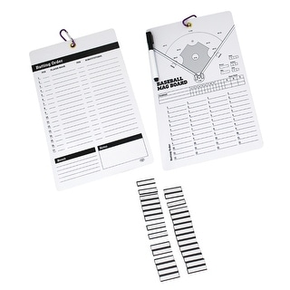 Trademark Innovations Magnetic Coaches Baseball Softball Lineup Board ...