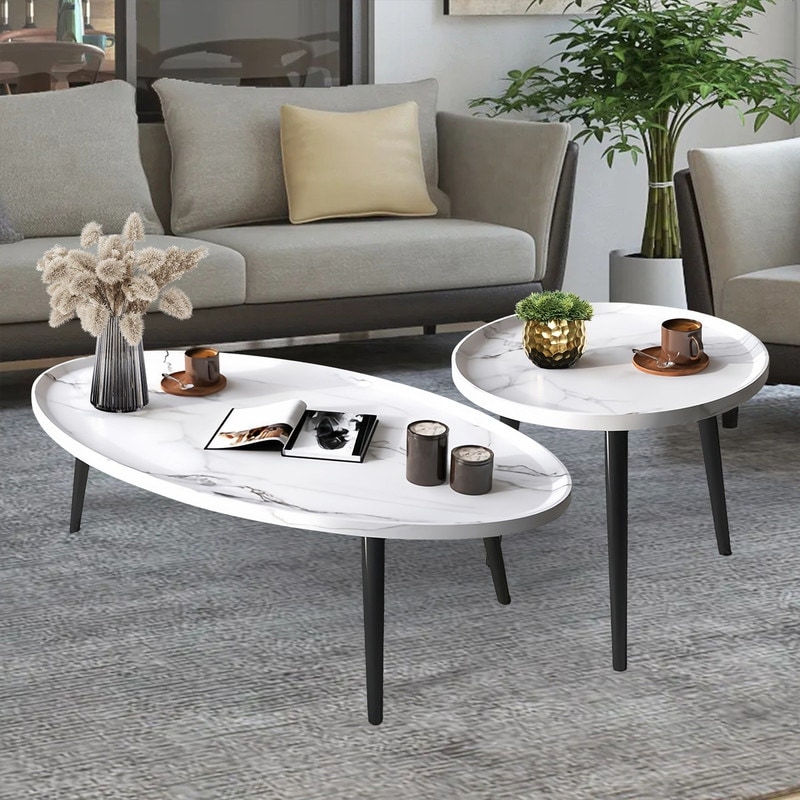Farmhouse oval coffee table store