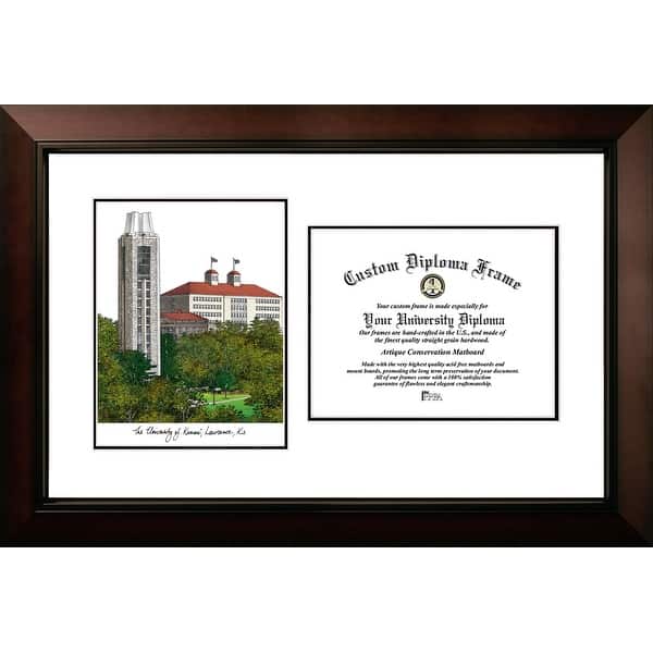 University of Kansas 11w x 8.5h Legacy Scholar Diploma Frame - Bed Bath ...