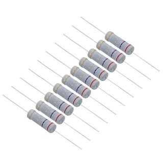 20Pcs 5W 0.27 Ohm Tolerance Carbon Film Resistor, Axial Lead Resistors ...