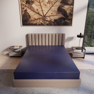 9-Inch Medium Firm Water-Resistance Foam Vinyl Mattress, Easy to Clean ...