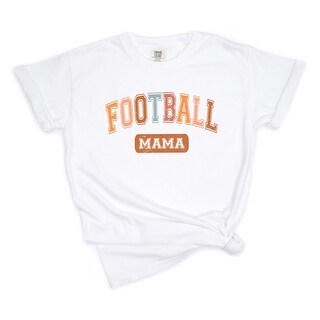 Varsity Football Mama Garment Dyed Tee - Bed Bath & Beyond - 41524385