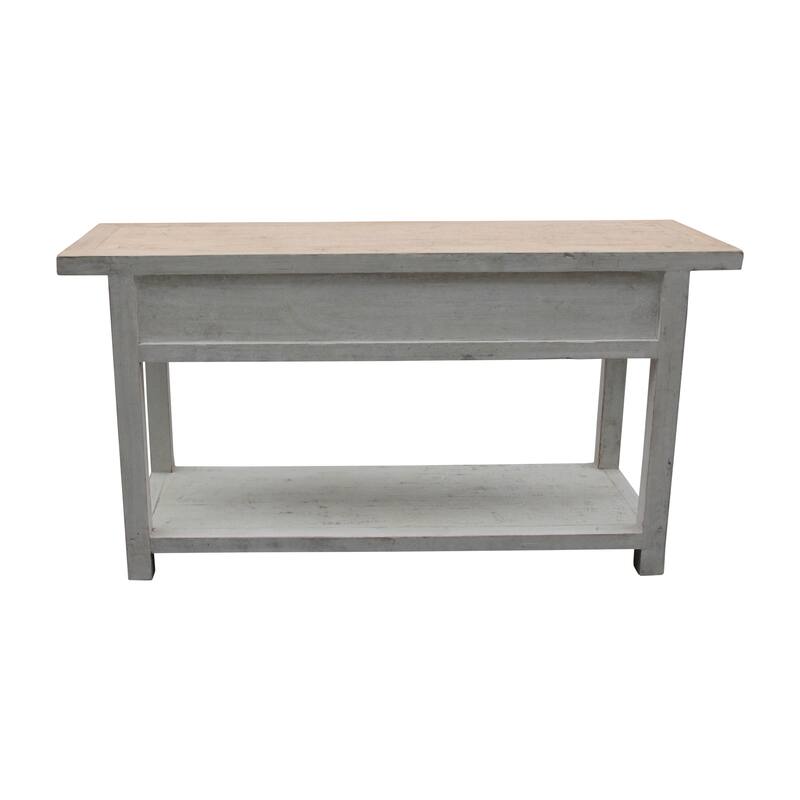 Artissance Amalfi Elegant Console Table w/3 Drawers, 66" Long, Off ...