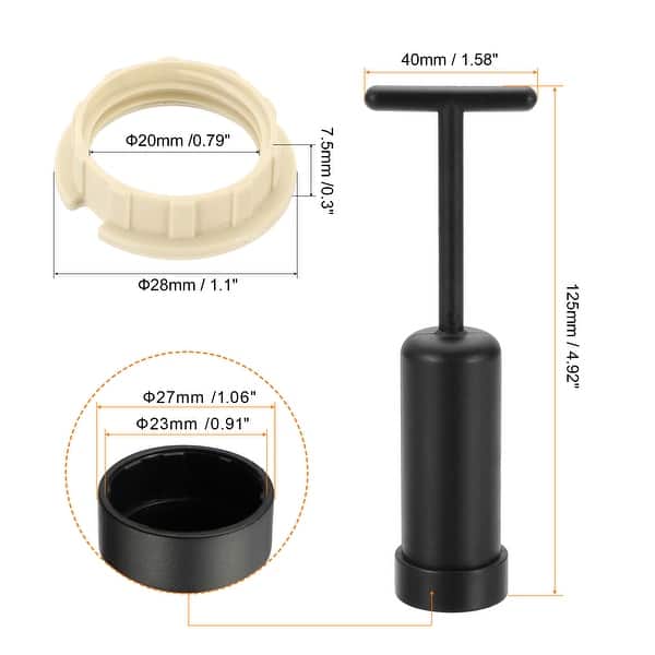 G9 Light Socket Rings Lamp Shade Holder Adapter Ring with Removal Tool ...