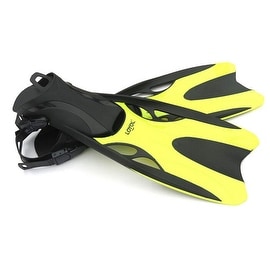 Dive Snorkeling Swimming Scuba Fins Split Fins M Yellow - Bed Bath ...