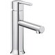 Moen 84770 Arlys 1.2 GPM Single Hole Bathroom Faucet with Pop-Up Drain ...