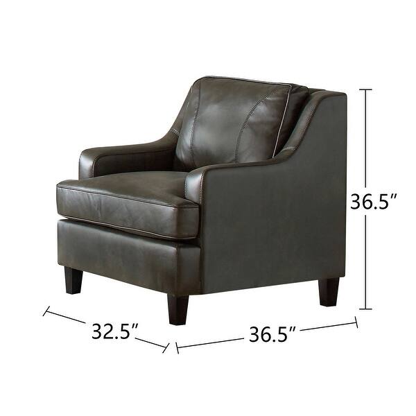 Upholstered Sofa Set with Sloped Arms and Wood Legs in Grey - Bed Bath ...