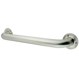Made To Match 16-Inch Stainless Steel Grab Bar - Bed Bath & Beyond ...