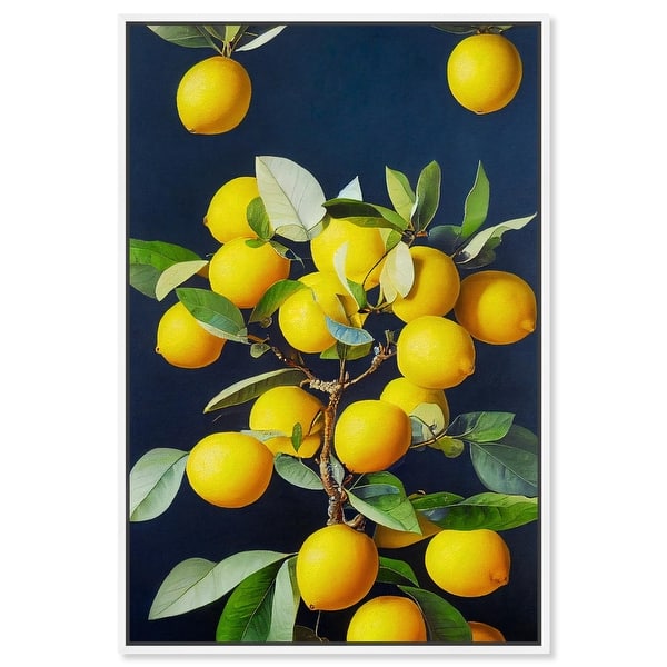 lemon artwork canvas