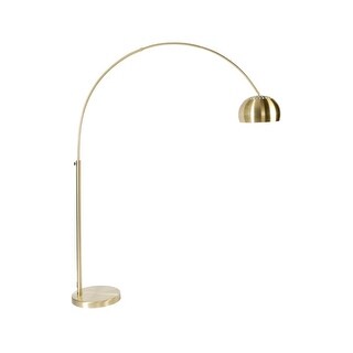 Zuiver Bow Gold Metal Arched Floor Lamp - Bed Bath & Beyond - 39004750