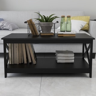 Coffee Table Oxford End Table-Black Color - Bed Bath & Beyond - 39644787