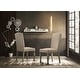 Roundhill Furniture Breda Antique Gray and Dark Oak Finished Wood ...