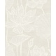 Seabrook Designs Water Lilies Nonwoven Unpasted Wallpaper - Bed Bath ...