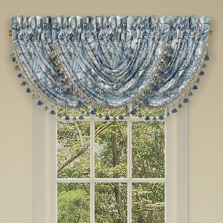Michaela Window Waterfall Valance - Bed Bath & Beyond - 43943693