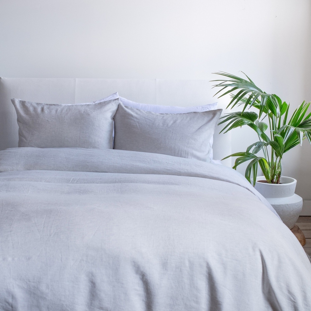 light grey bedding single