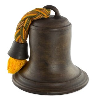 Novica Handmade Silent Bell Ceramic Sculpture - Bed Bath & Beyond ...