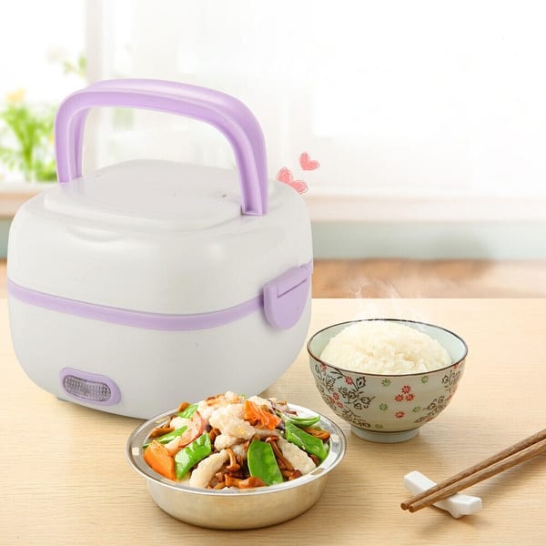 1L Electric Lunch Box Mini Rice Cooker Food Steamer - Bed Bath & Beyond ...