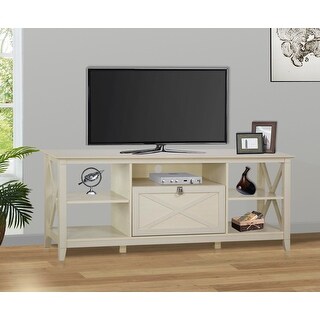 Equipped with open shelving for devices a spacious drawer for concealed ...