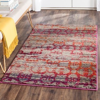 SAFAVIEH Monaco Ozgen Distressed Boho Rug - Bed Bath & Beyond - 9941857