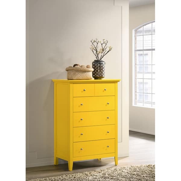 yellow drawers