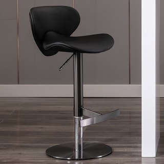 Titanium Stainless Steel Bar Stools Swivel Adjustable Height for ...