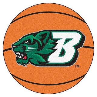 NCAA Binghamton University Bearcats Basketball Shaped Mat Area Rug ...