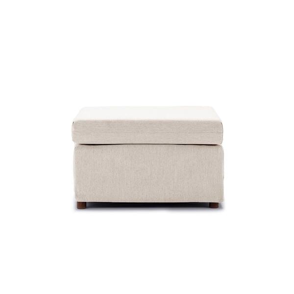 Single Movable ottoman for Modular Sectional Sofa Couch Without Storage ...