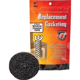Meeco's Red Devil 3/4 In. x 6 Ft. Black Tape Gasketing - 1 Each - Bed ...
